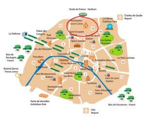 Guía de alojamientos familiares en París por zonas - Viajandodo